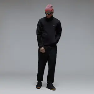 Oakley Quarter-zip Sweatshirt With Kangaroo Pocket - Black
