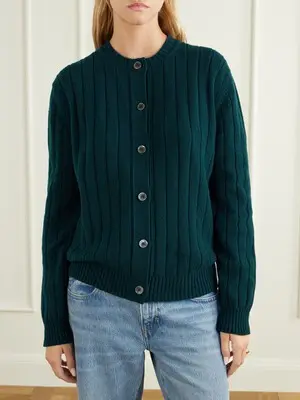&daughter Daughter Rooney Ribbed Wool Cardigan