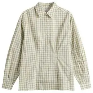 SAMSØE SAMSØE Saalesso Checked Shirt With Adjustable Buckle Detail