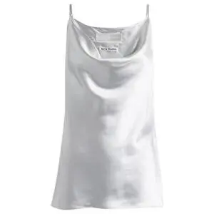 Acne Studios Temi Satin Cami Top - Ice Blue
