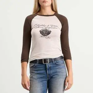 Acne Studios Emersona Top - Beige/brown