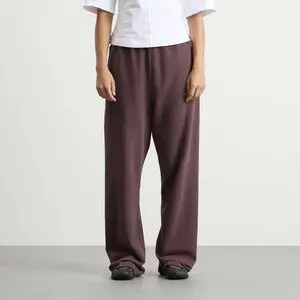 NO PROBLEMO Mini Problemo Straight Leg Sweatpant - Brown