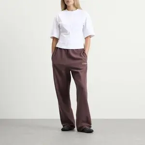 NO PROBLEMO Mini Problemo Straight Leg Sweatpant - Brown