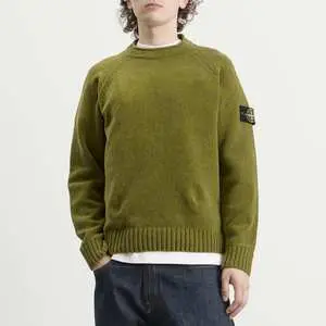 Stone Island Mouline Cotton Chenille Jumper