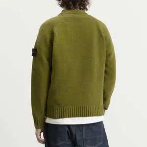Stone Island Mouline Cotton Chenille Jumper