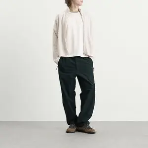 Stone Island Canvas Weave Cotton Trousers