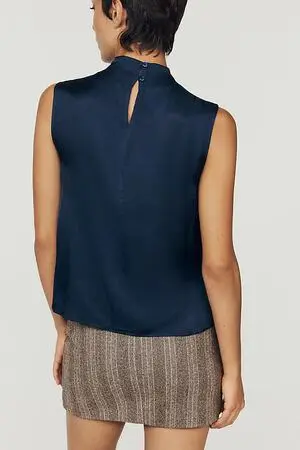 Anthropologie Drapey Tank Top - Eclipse