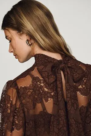 MAUDE CLUB Shana Lace Blouse