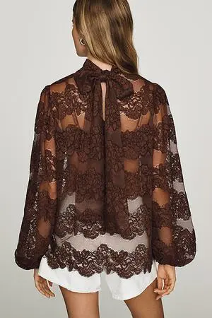 MAUDE CLUB Shana Lace Blouse