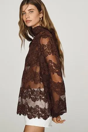 MAUDE CLUB Shana Lace Blouse