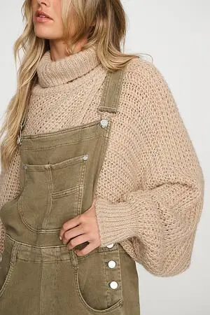 Anthropologie Pilcro Adi Prted Overalls - Green
