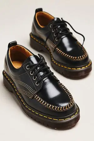 Yellow Stitch Platform Shoes