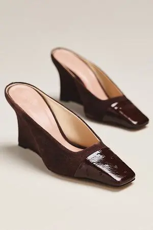 Maeve Mid Heel Mules Clogs For Women