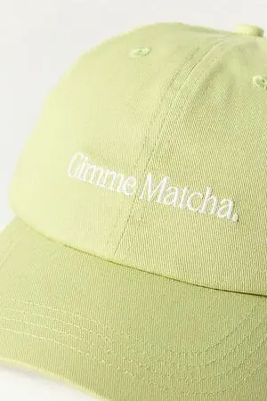 GIMME Embroidered Logo Cotton Baseball Cap