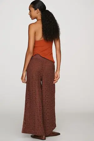 OLLARI 100% Cotton Cutwork Track Pants