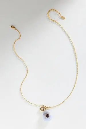 Anthropologie Stone Pendant Necklace