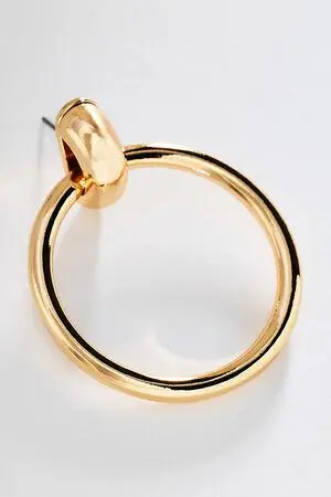 Anthropologie Cirque Drop Earrgs - Gold