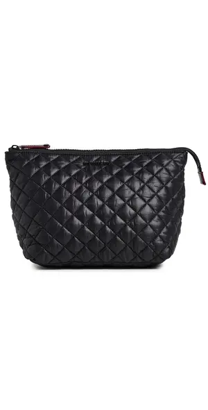 Mz Wallace Large Zoey Cosmetic Case - Black