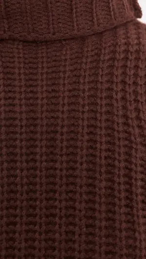 Sablyn Saige Cropped Cashmere Turtleneck Pullover
