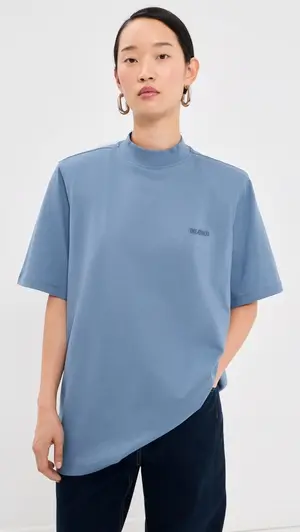 Attico Embroidered Logo T-shirt