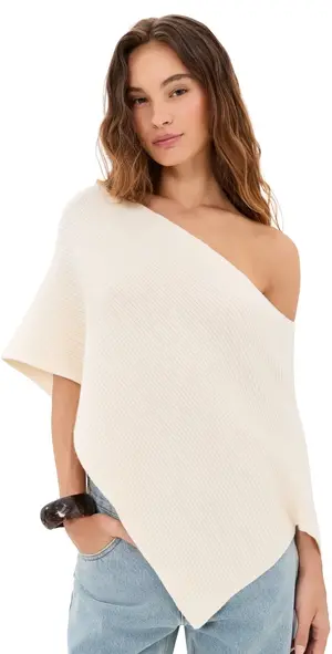 Lioness Luminous Poncho - Milk