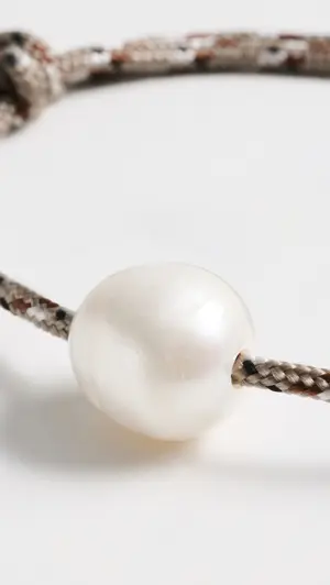 Zoe Chicco Baroque Pearl Paracord Bracelet
