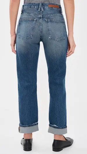 Good American Vintage Straight Ankle Jeans