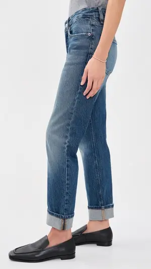 Good American Vintage Straight Ankle Jeans