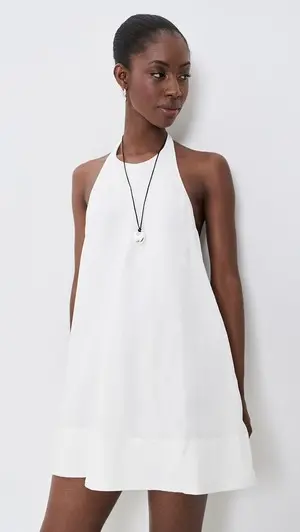 A.L.C. Winona Halter Dress - Ivory