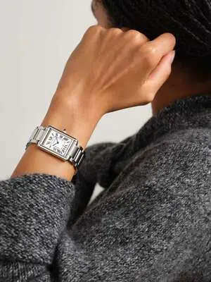 Cartier Tank Must Large Stainless Steel Watch