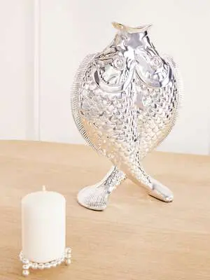 Christofle Plated Metal Vase
