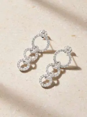 SPINELLI KILCOLLIN Talan Blanc Diamond Earrings - Gold