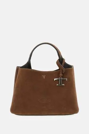 TOD'S Suede Bag Apa Sacca Micro - Brown