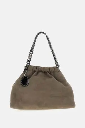 Stella McCartney Falabella Mini Drawstring Bag - Grey