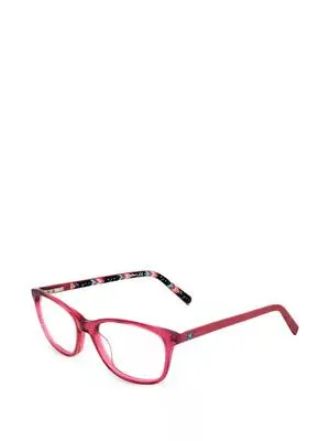 Missoni Square Frame Eyeglasses - Red