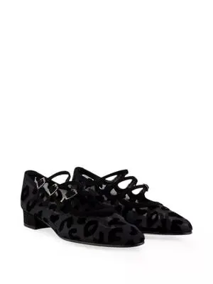 CAREL Ariana Leopard-print Mesh Pumps