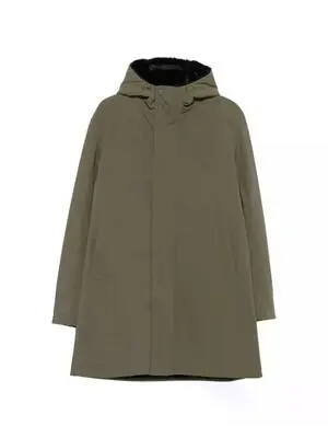 Herno Faux-fur Trim Hooded Jacket