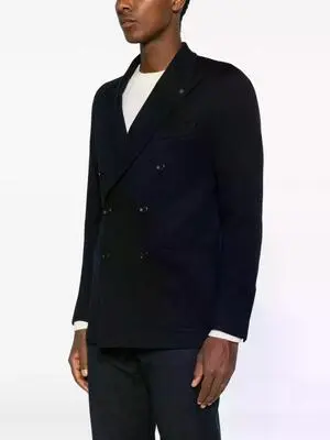 Tagliatore Double-breasted Peak-lapel Blazer