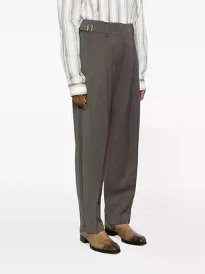SYSTEM Tailored Trousers With Buckle Detail