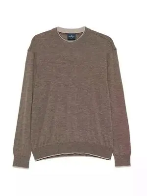 Paul & Shark Long Sleeve Crew Neck Sweater