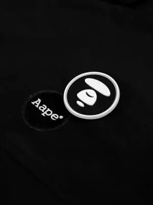 AAPE BY *A BATHING APE Moonface-print Hooded Jacket