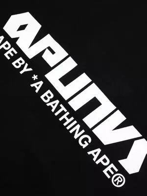 AAPE BY *A BATHING APE Moonface-print Hooded Jacket