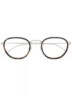 LEVI'S Round-frame Tortoiseshell-wire-frame Glasses - Brown