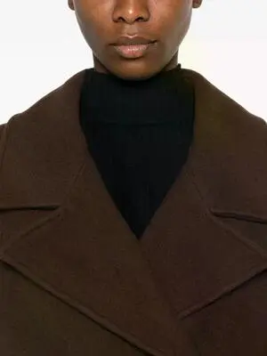 LE SULLY STUDIO Double-breasted Notched-lapel Coat