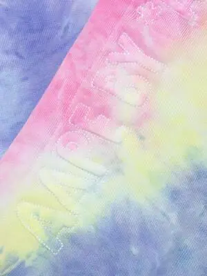 AAPE BY *A BATHING APE Tie-dye Hoodie With Moonface Logo