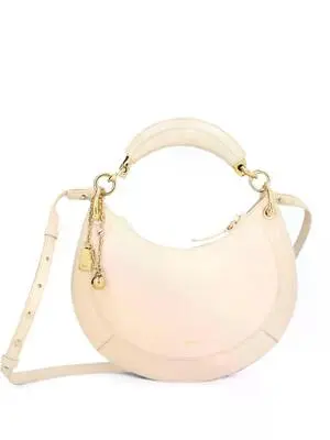 Chloé Small Banana Zipped Bag In Soft Leather
