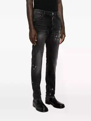 Dsquared2 Distressed-finish Faded-effect Jeans