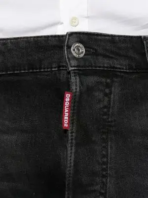 Dsquared2 Distressed-finish Faded-effect Jeans