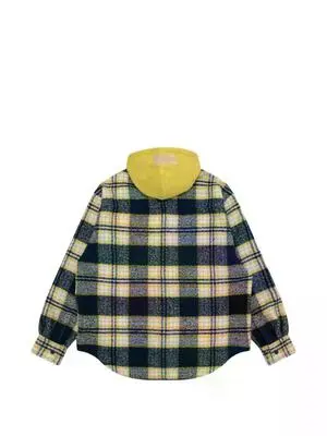 AAPE BY *A BATHING APE Check-pattern Hooded Shirt
