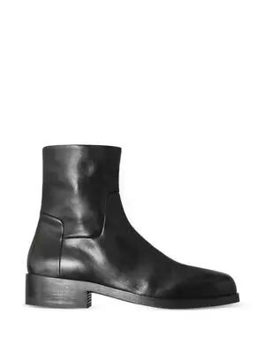 Marsèll Leather Ankle Boots - Black